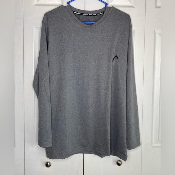 Head | Shirts | Mens Head Shirt Long Sleeve Crew Neck Duck Head Logo ...